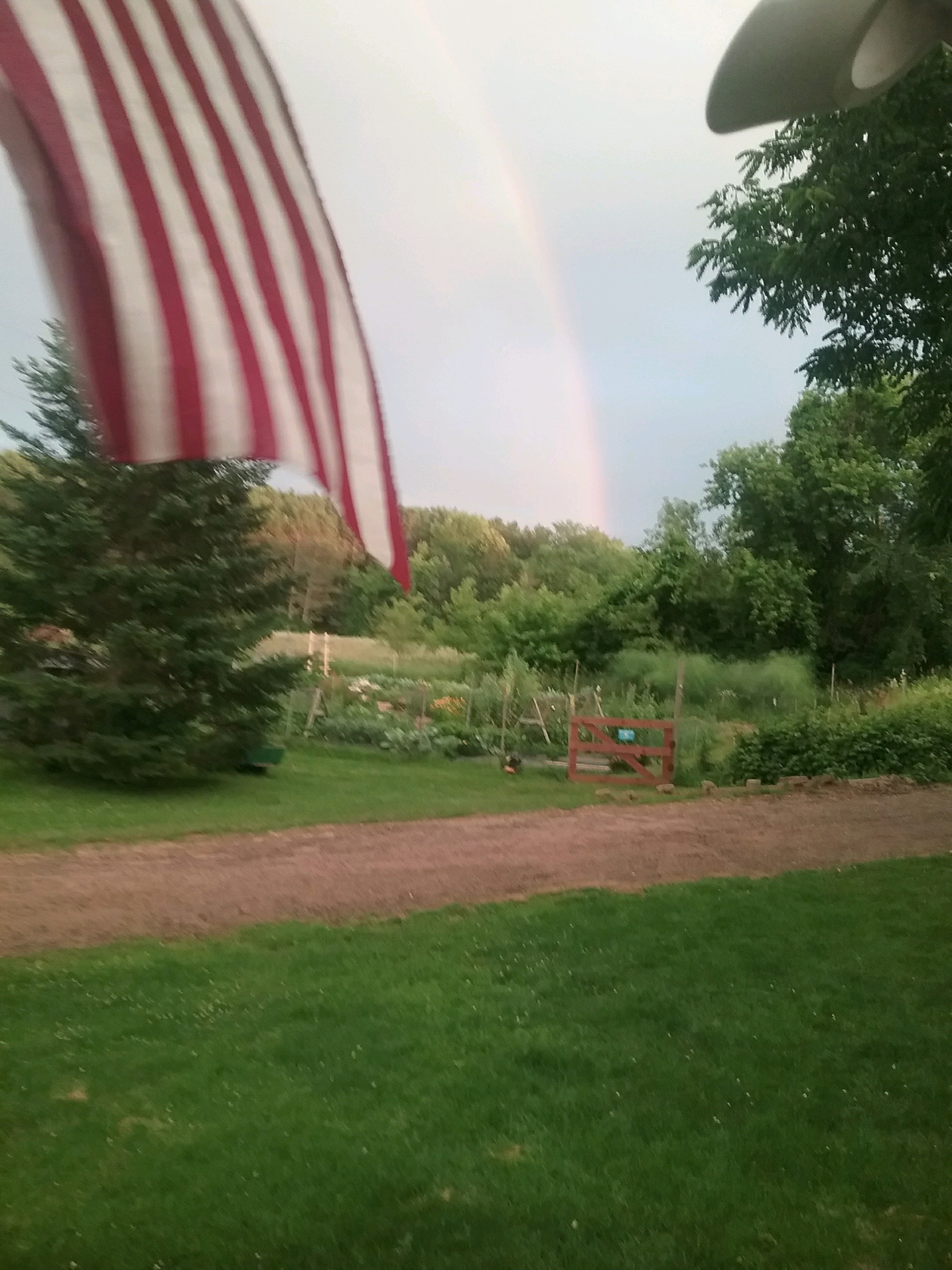 Rainbow Over the Garden | Jack gators grace notes